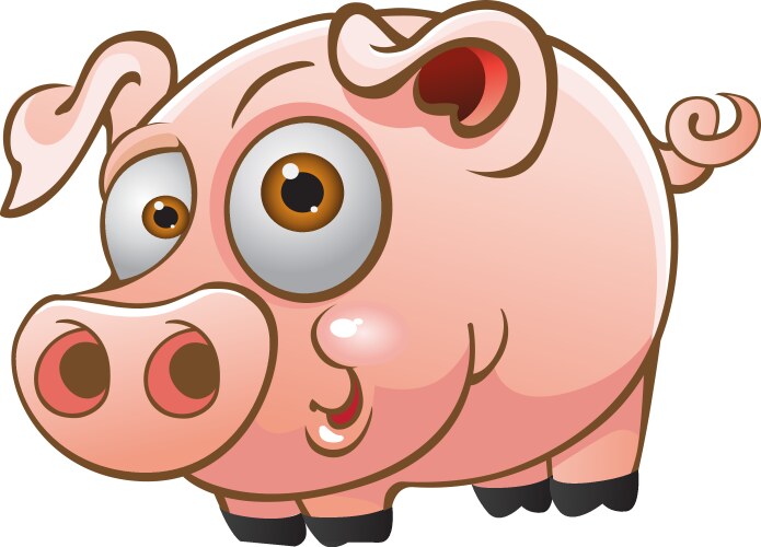 Avatar of a pig Royalty Free Vector Image - VectorStock