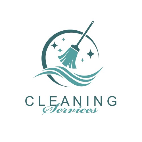 Cleaning service design Royalty Free Vector Image