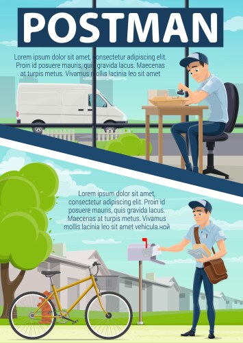 Cartoon Post Office Vector Images (over 5,600)