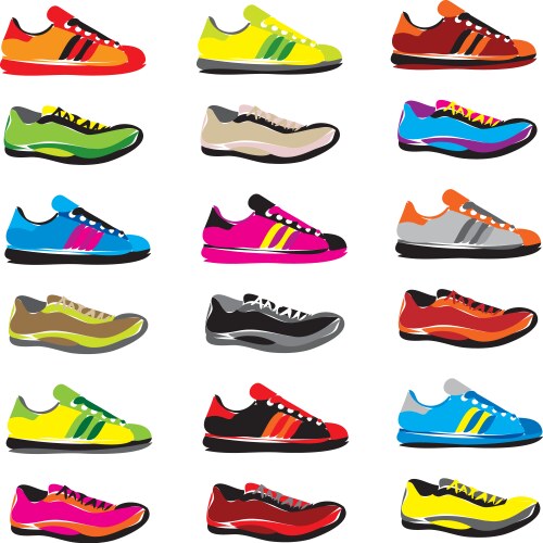Cartoon Shoe Vector Images (over 41,000)