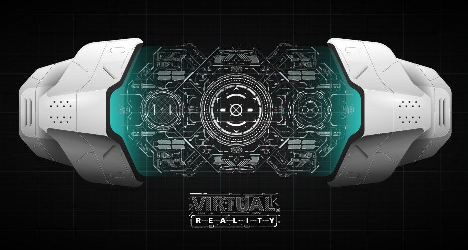 Speed hud kilometer performance indicators Vector Image