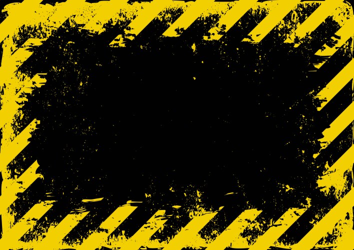 Danger background Royalty Free Vector Image - VectorStock