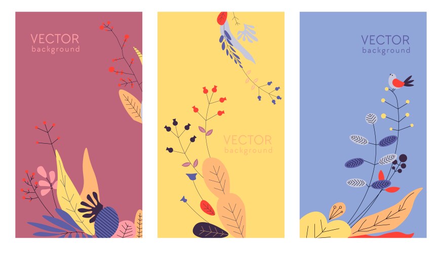 Spring backgrounds Royalty Free Vector Image - VectorStock