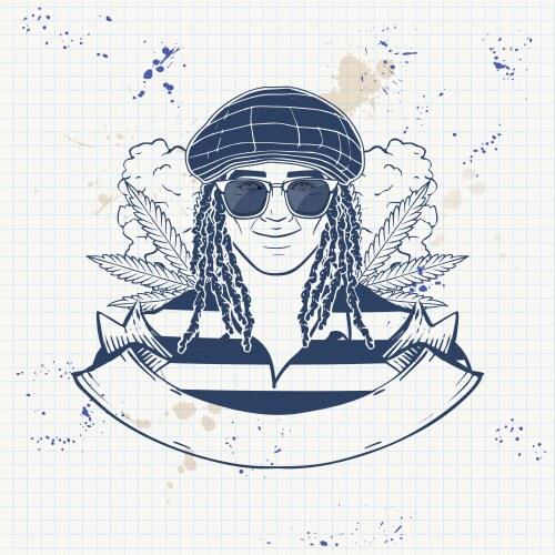 Reggae Tattoo Vector Images (over 150)