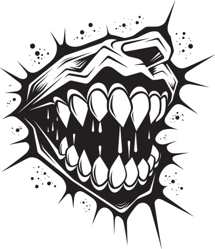 Demon Mouth Vector Images (over 6,100)