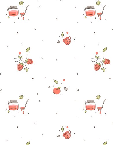 Jem jars Royalty Free Vector Image - VectorStock