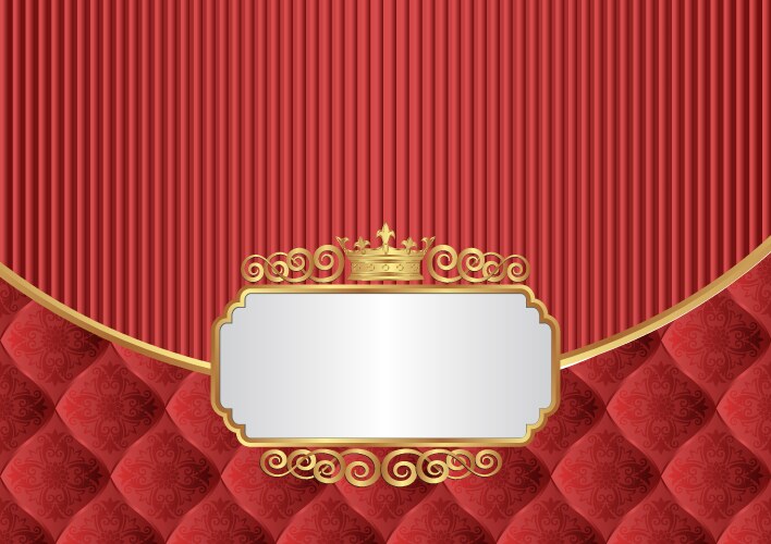 Royal banner Royalty Free Vector Image - VectorStock