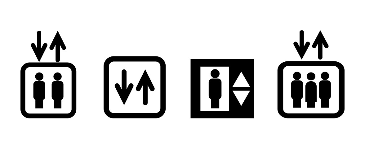 Elevator icon Royalty Free Vector Image - VectorStock