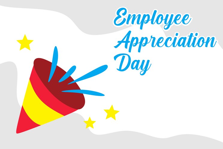 Celebrating employee appreciation day Royalty Free Vector