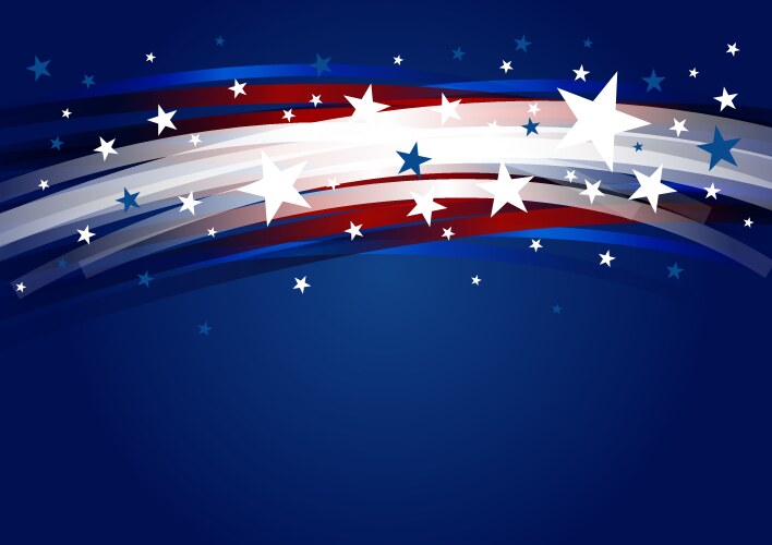Usa background design Royalty Free Vector Image
