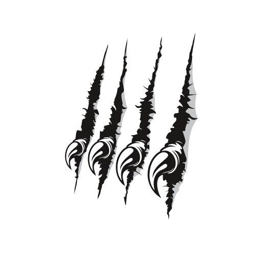 Claw Rip Vector Images (over 1,000)