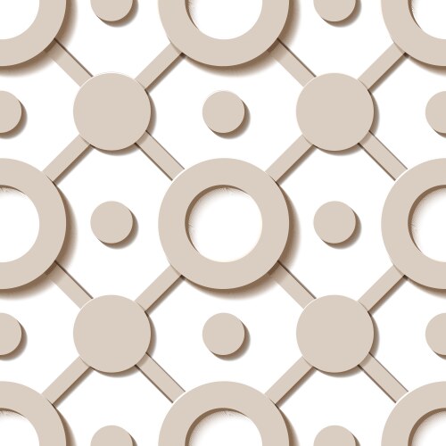 Colorful modern 3d seamless pattern glowing Vector Image