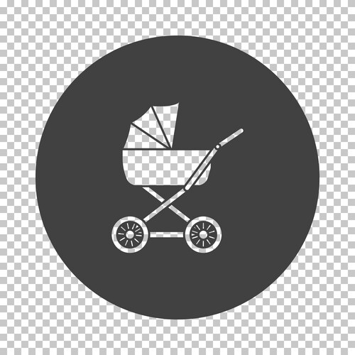 Pram icon Royalty Free Vector Image - VectorStock
