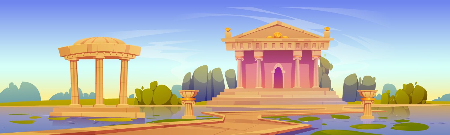 Temple Cartoon Vector Images (over 8,700)