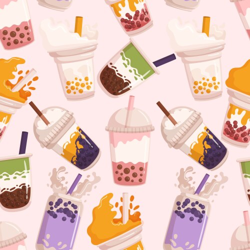 Milk Tea Wallpaper Vector Images (over 490)