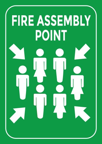 Fire Assembly Point Vector Images (over 190)