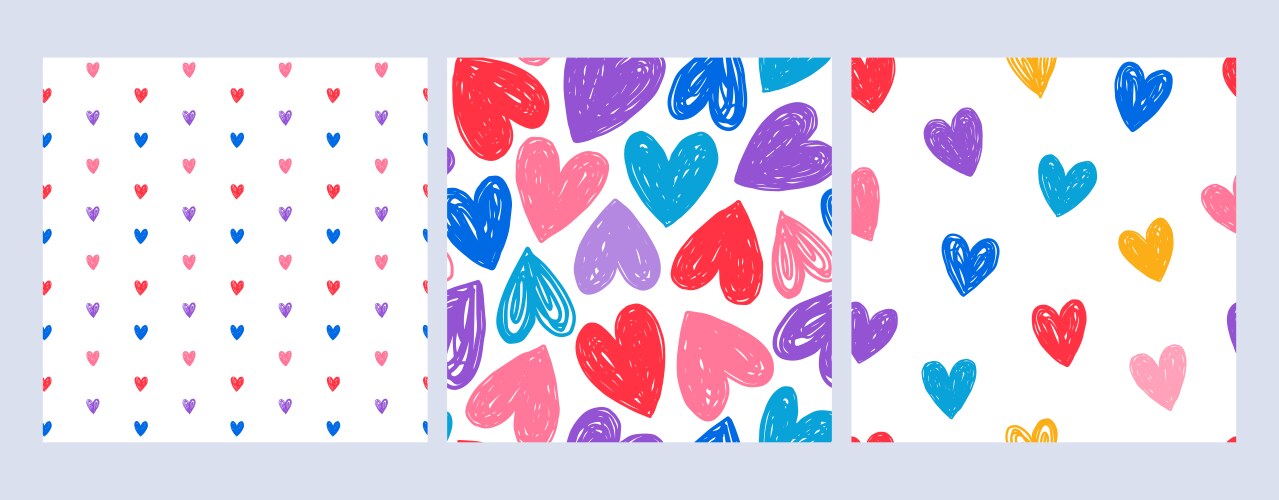 Heart Seamless Pattern Vector Images (over 96,000)