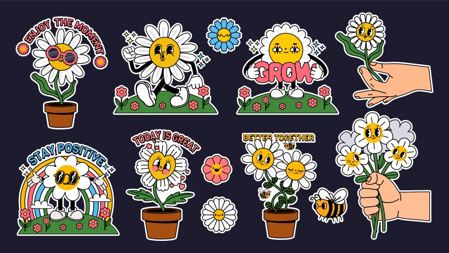 Daisy Flower Vector Images (over 60,000)