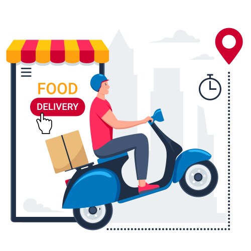 Free Food Delivery Vector Images (over 1,800)