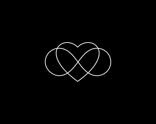 Infinity Heart Tattoo Vector Images (over 220)
