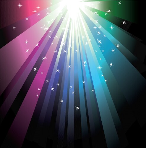 Light explosion Royalty Free Vector Image - VectorStock