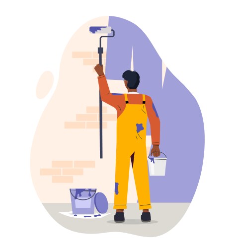 Man Painting Vector Images (over 28,000)