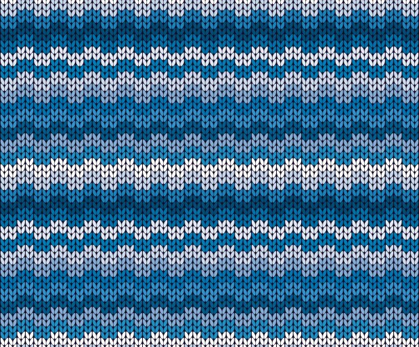 Winter Knitted Fabric Pattern Royalty Free Vector Image