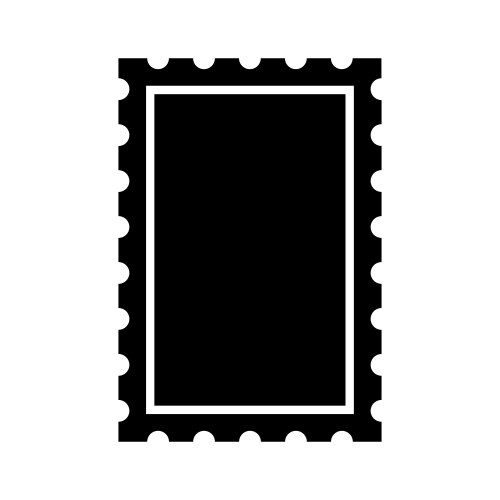 Postage Stamp Edge Border Vector Images (over 880)