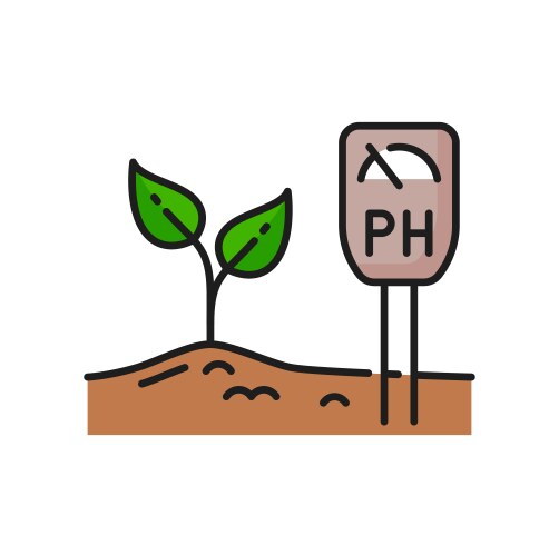 Soil Moisture Sensor Icon Royalty Free Vector Image