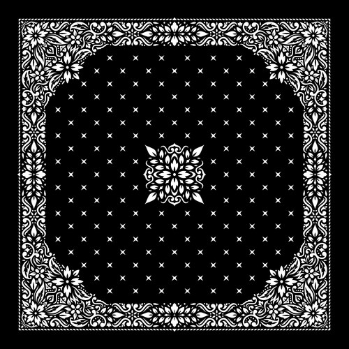 Bandana Template Vector Images (over 1,700)