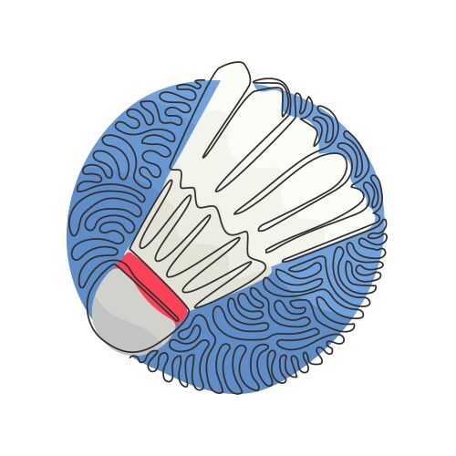 Shuttlecock Doodle Badminton Vector Images (over 300)