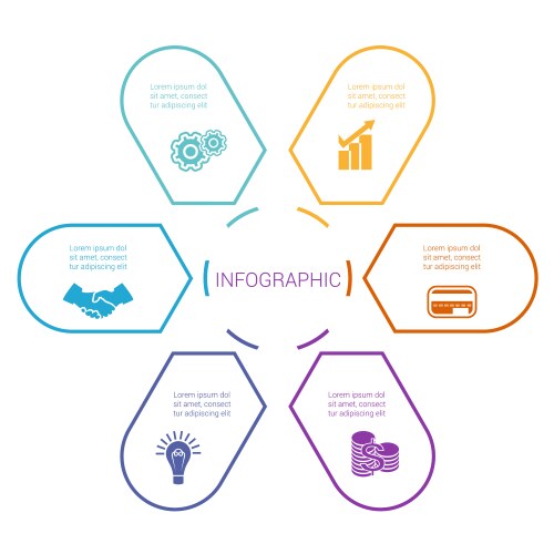 Circle of 6 Arrows Vector Images (over 6,300)