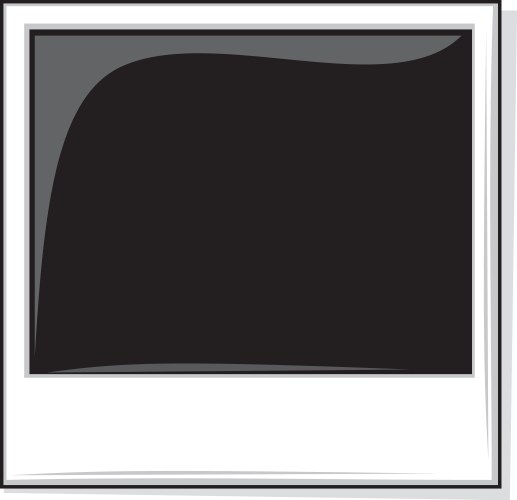 Isolated photo frames Royalty Free Vector Image