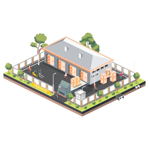Logistics Hub Vector Images (over 230)