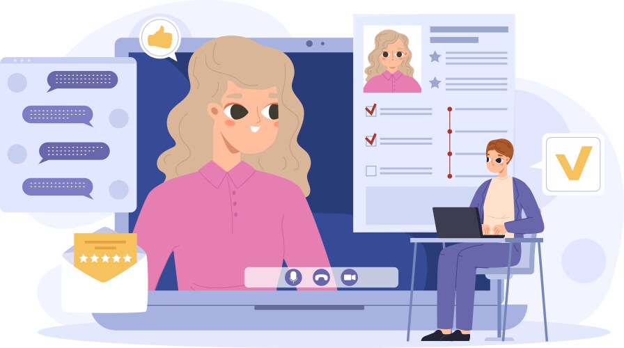 Job Interview Vector Images (over 34,000)