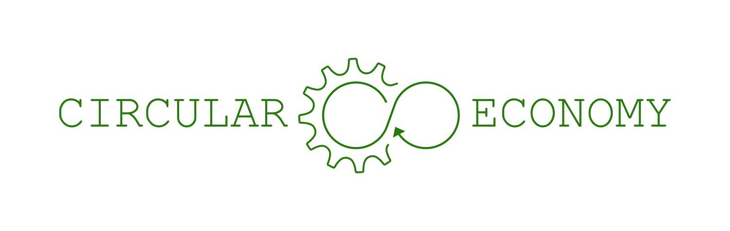 Circular economy icons on white background Vector Image
