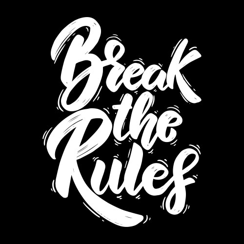 Learn rules Royalty Free Vector Image - VectorStock
