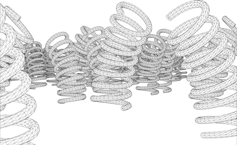 A spring Royalty Free Vector Image - VectorStock