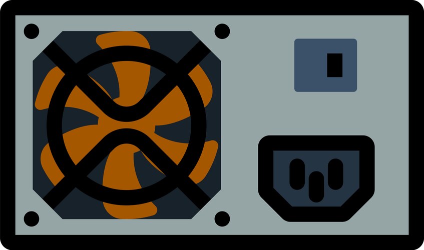 Power unit icon Royalty Free Vector Image - VectorStock