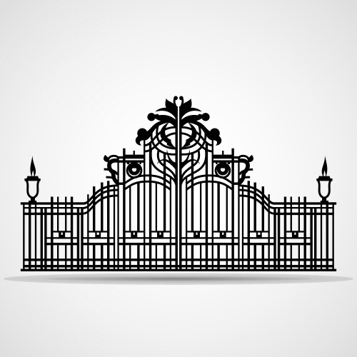 Cemetery Gate Vector Images (over 690)