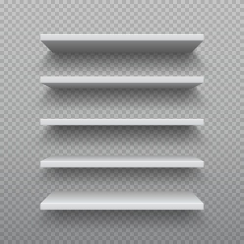 Empty Bookshelf Vector Images (over 5,700)