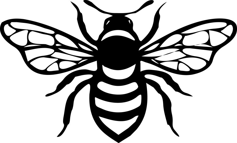 Bee Royalty Free Vector Image - VectorStock