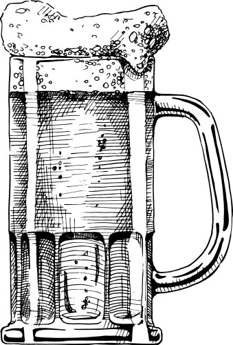 Drawn Beer Stein Vector Images (over 160)