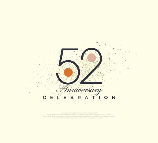 Happy 52 Birthday Vector Images (over 440)