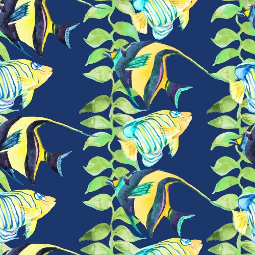 Tropical Fish Pattern Vector Images (over 12,000)