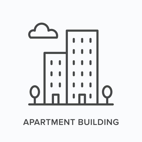 Apartment Building Outline Vector Images (over 44,000)