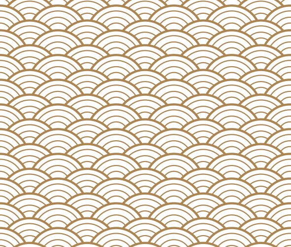 Japanese gold background and pattern Royalty Free Vector