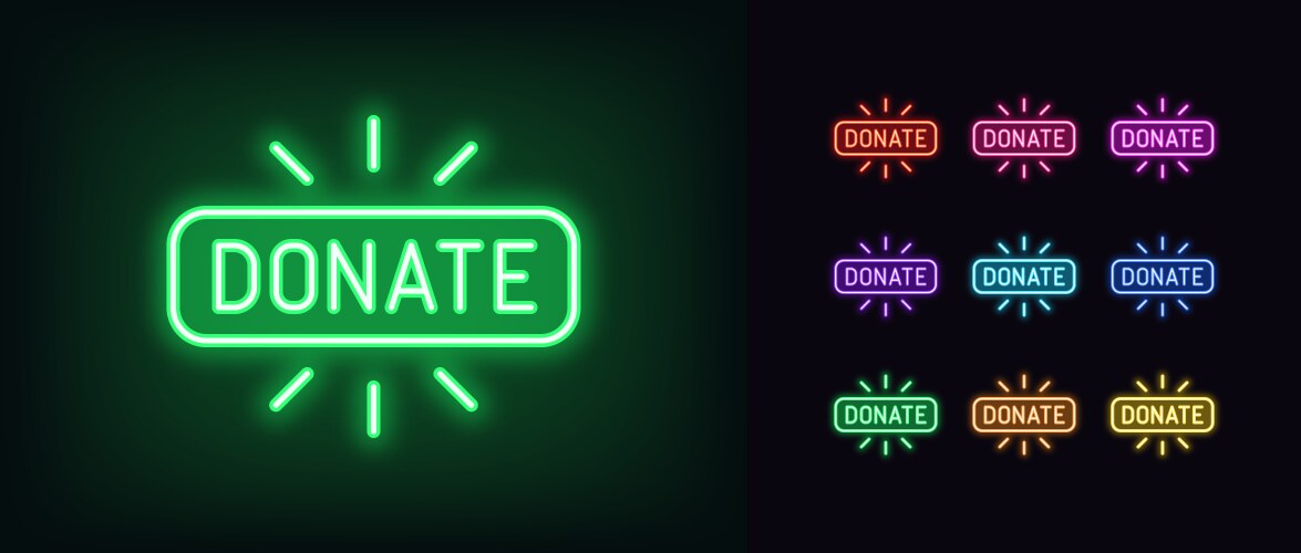 Neon icon of purple and violet mail Royalty Free Vector