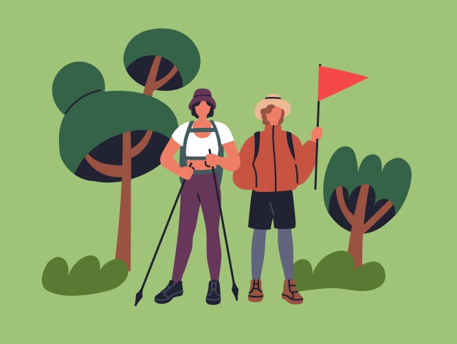 Hiking Guide Vector Images (over 1,600)