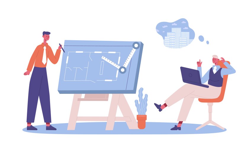 Architect Cartoon Vector Images (over 16,000)